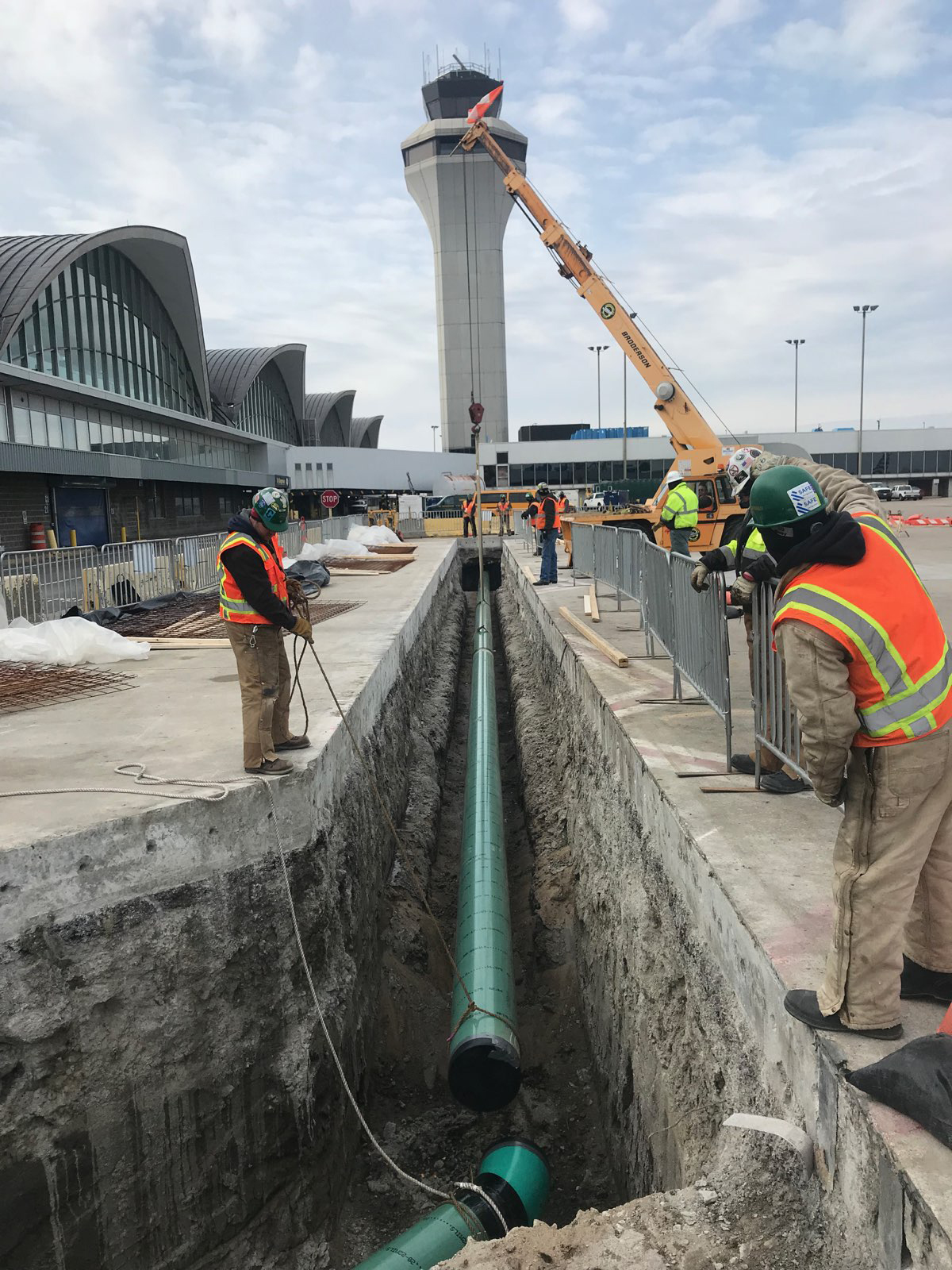 Lambert St. Louis Airport Jet Fuel Lines and Tank Farm | Corrigan Company